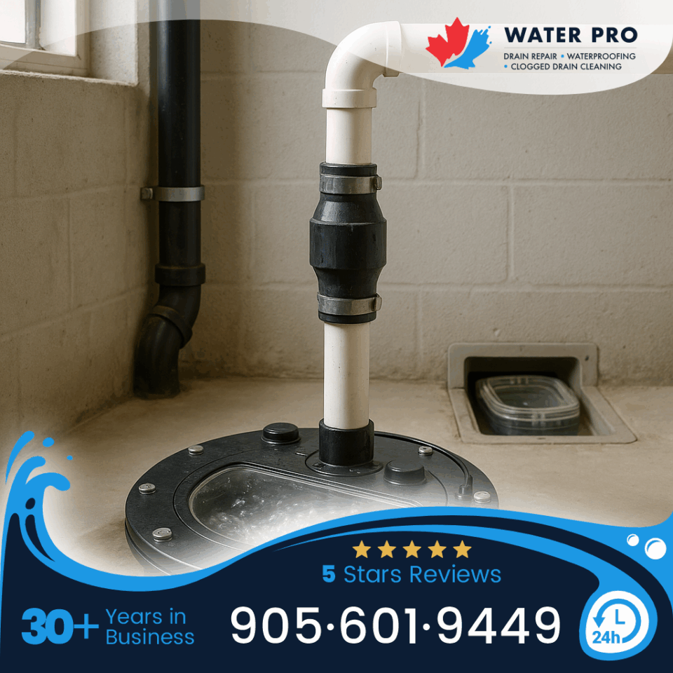 🛑 Stop Sewage Backups With Backwater Valves & Sump Pumps - Water Pro ...