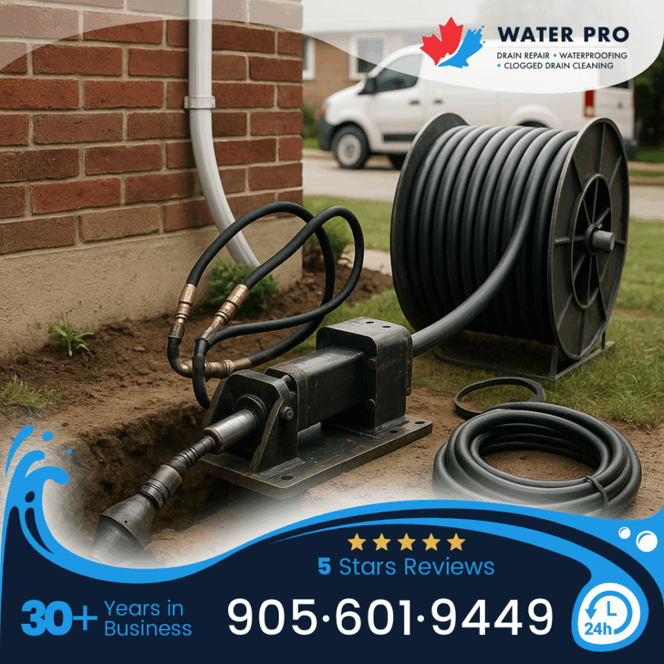 Trenchless Pipe Bursting For Toronto Sewer Repairs - Water Pro Master Corp