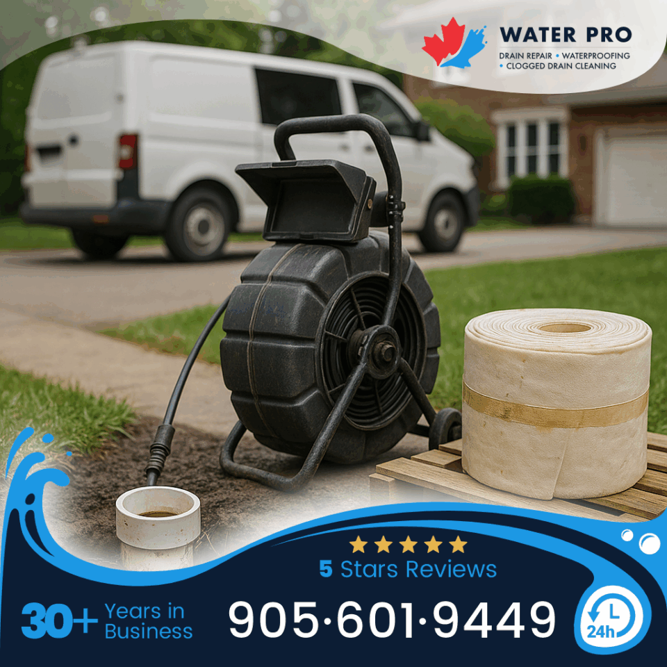 Trenchless Pipe & Drain Relining For Toronto Homes - Water Pro Master Corp